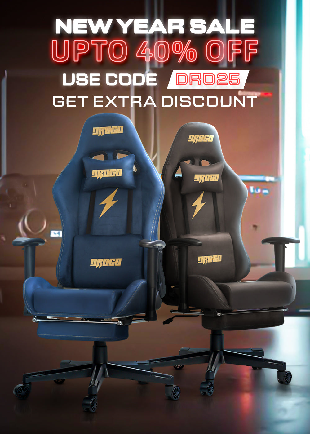 Drogo – Ergonomic Gaming & Office Chairs for Ultimate Comfort & Suppor