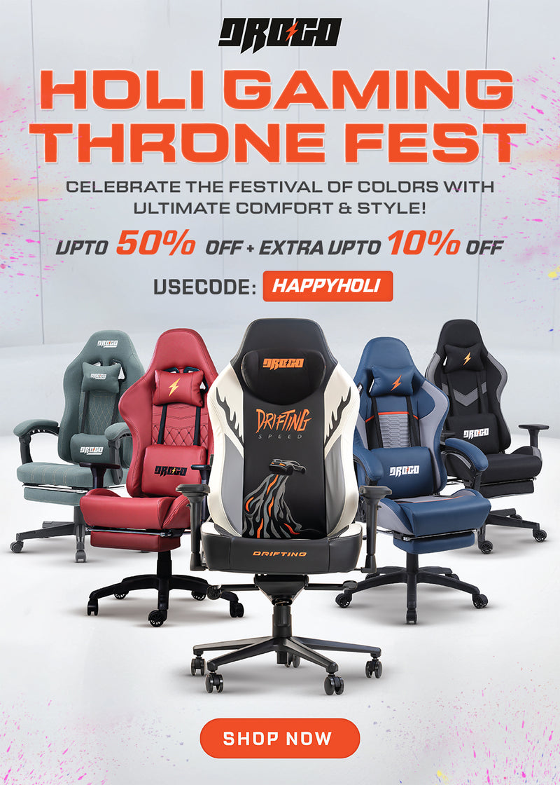 Drogo – Ergonomic Gaming & Office Chairs for Ultimate Comfort & Suppor