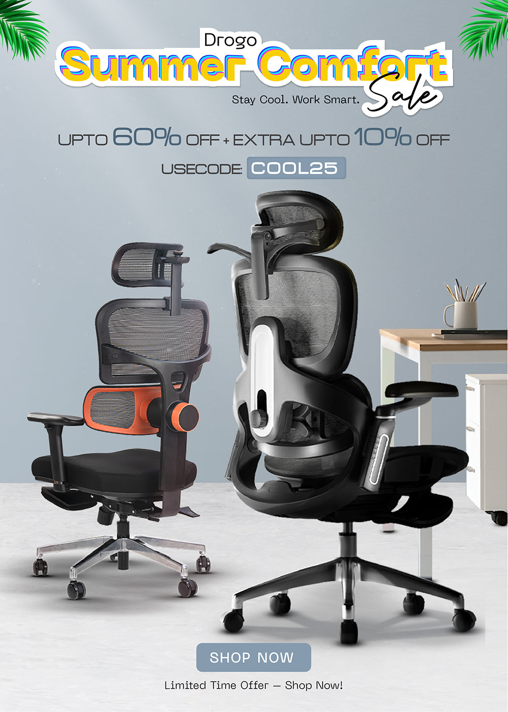 Drogo – Ergonomic Gaming & Office Chairs for Ultimate Comfort & Suppor