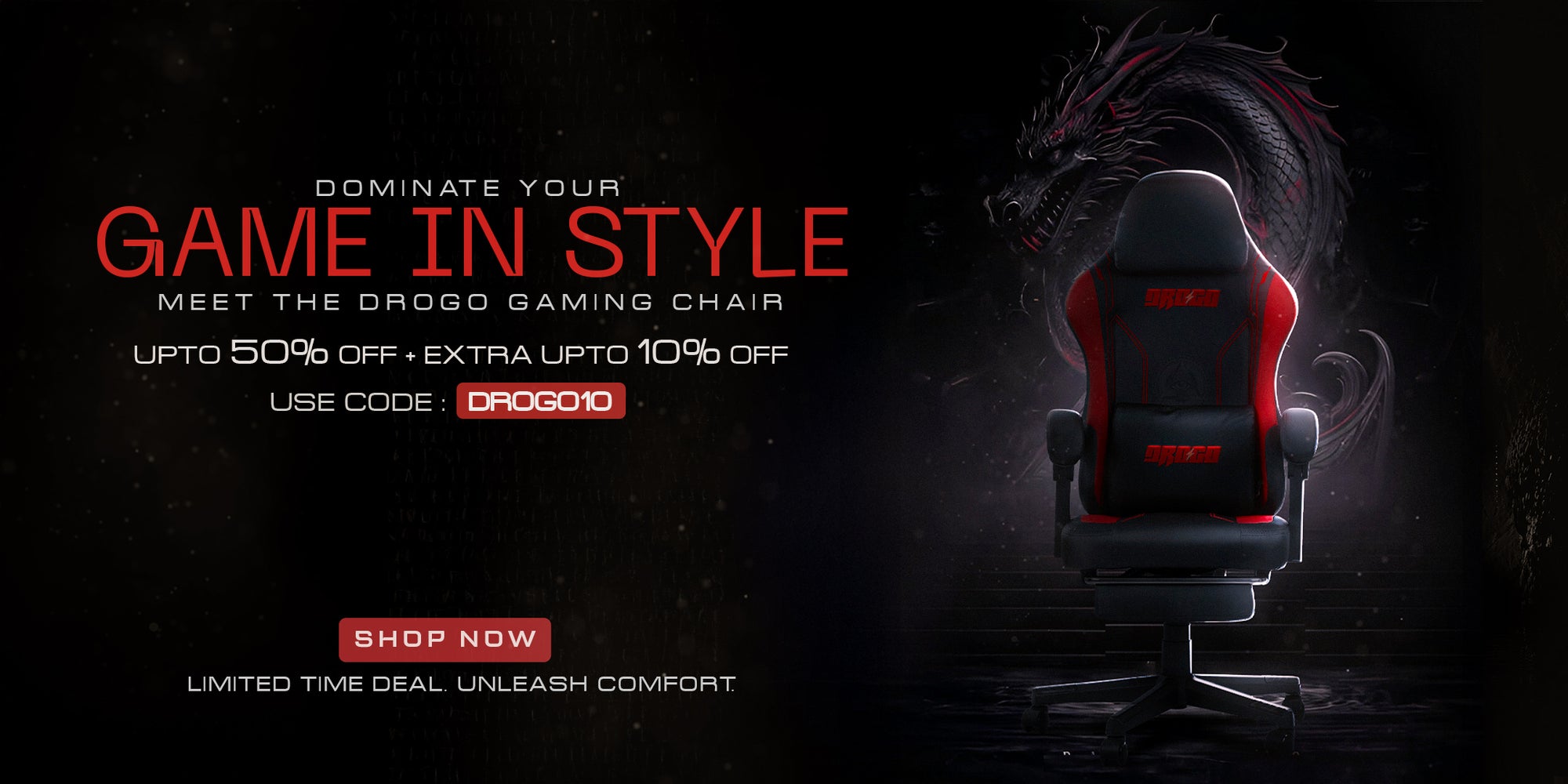Drogo – Ergonomic Gaming & Office Chairs for Ultimate Comfort & Suppor