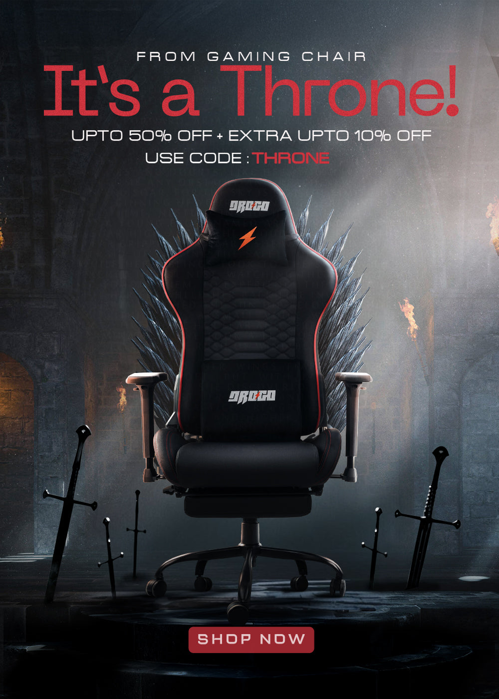 Drogo – Ergonomic Gaming & Office Chairs for Ultimate Comfort & Suppor