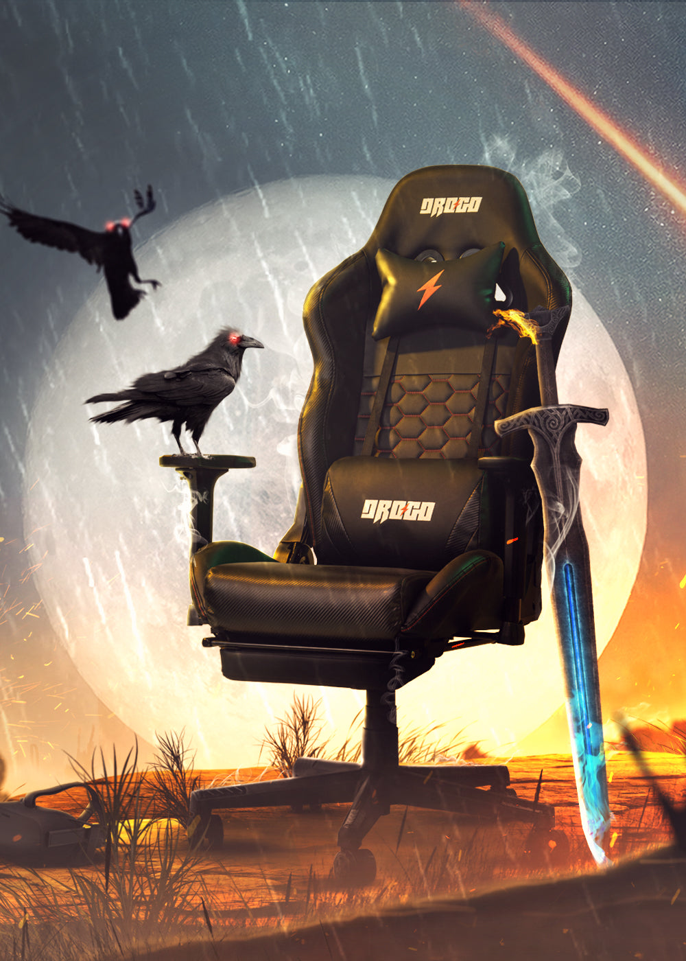 Experience Ultimate Comfort and Style with Drogo Gaming Chair!