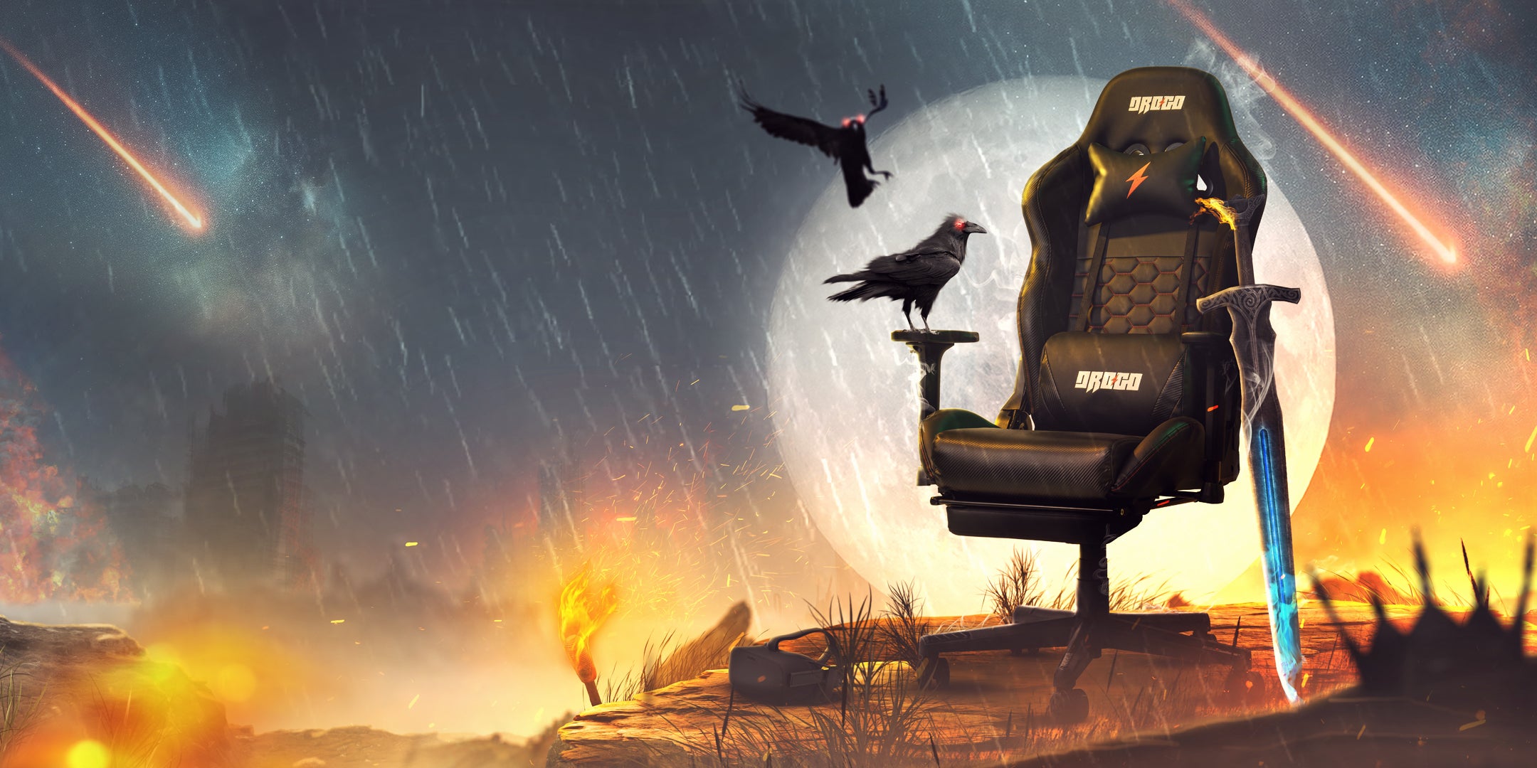 Experience Ultimate Comfort and Style with Drogo Gaming Chair!