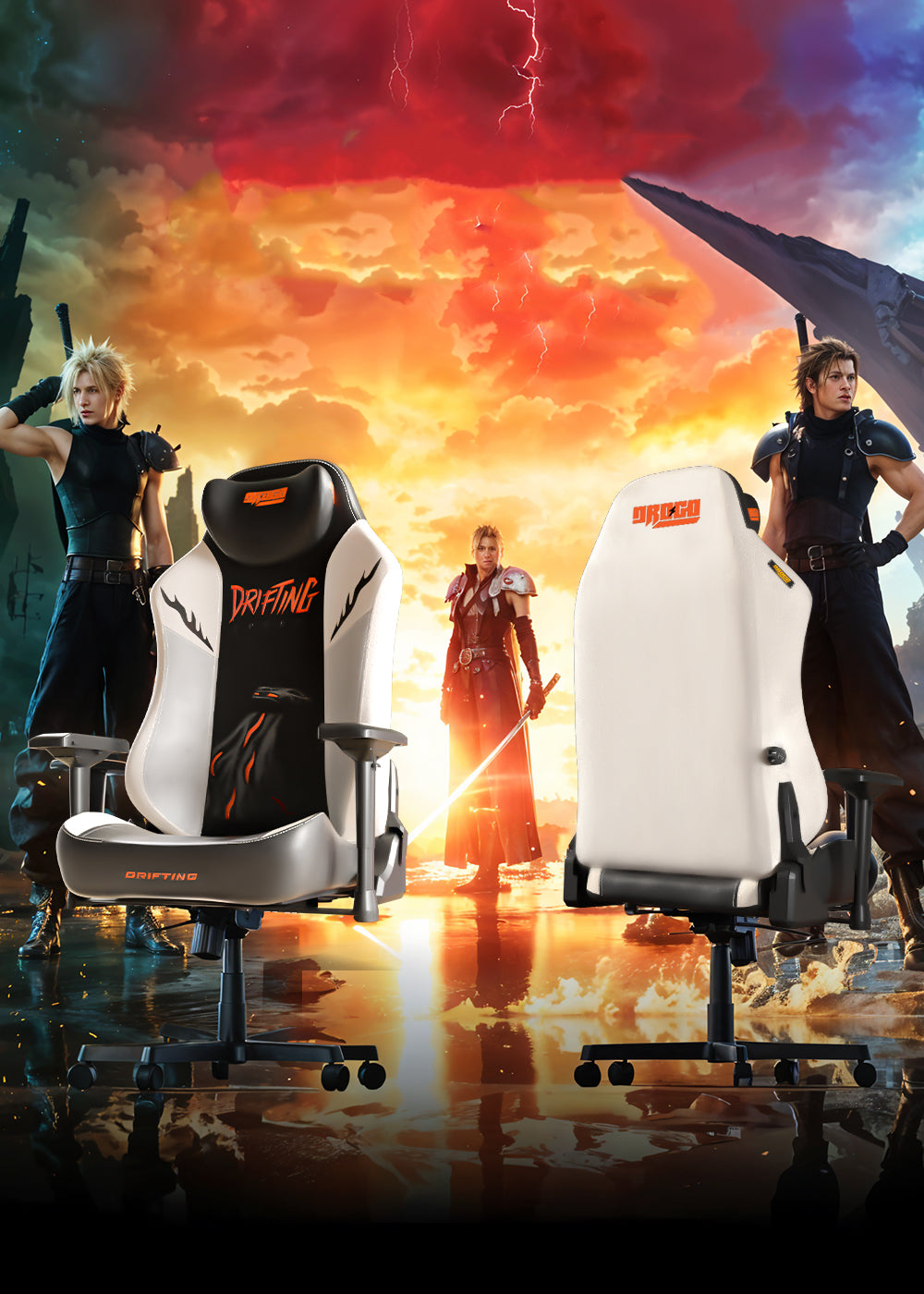 Experience Ultimate Comfort and Style with Drogo Gaming Chair!