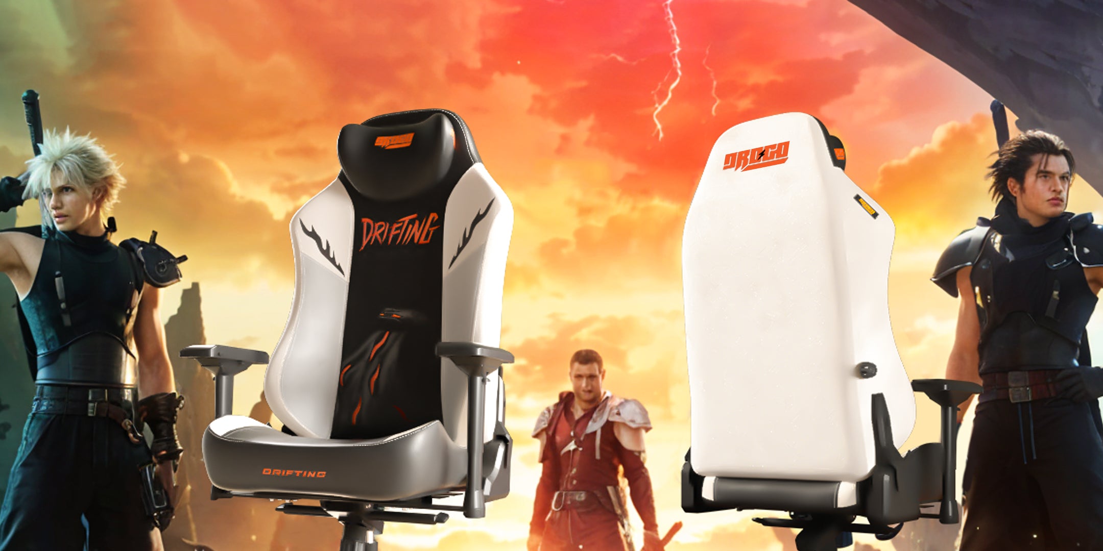 Experience Ultimate Comfort and Style with Drogo Gaming Chair!